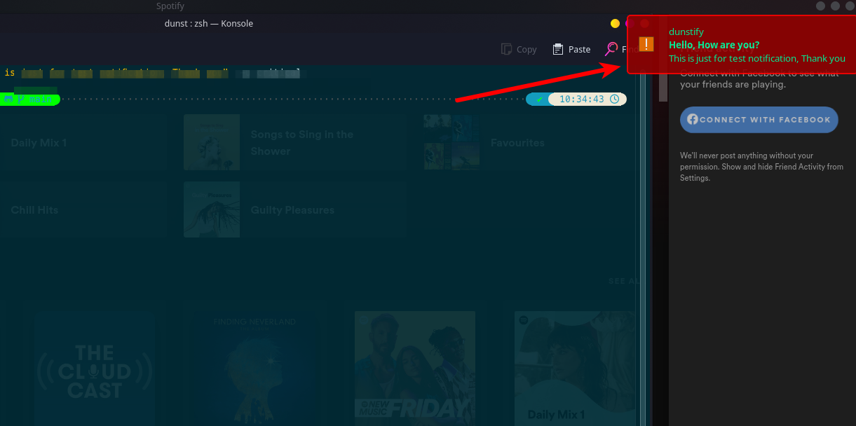 GitHub - sbmagar/dunst_config: Dunst notification service configuration file (dunstrc ...