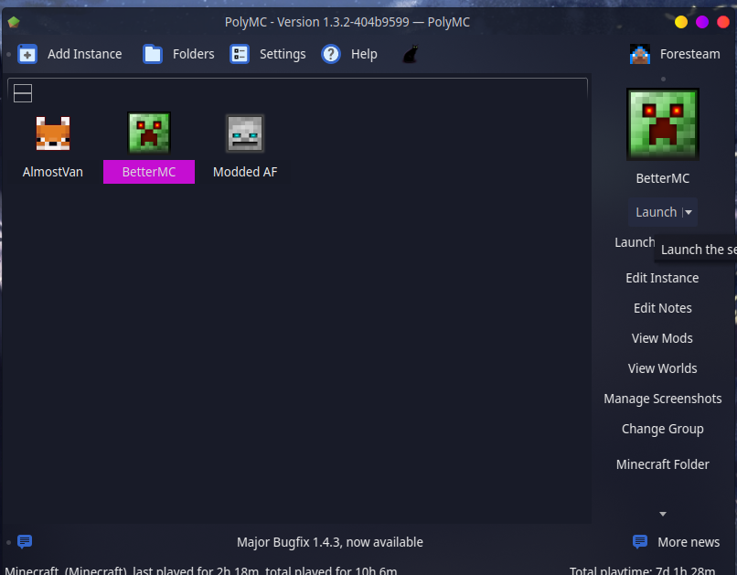 Ugly interface on Manjaro KDE · Issue #1496 · PolyMC/PolyMC · GitHub