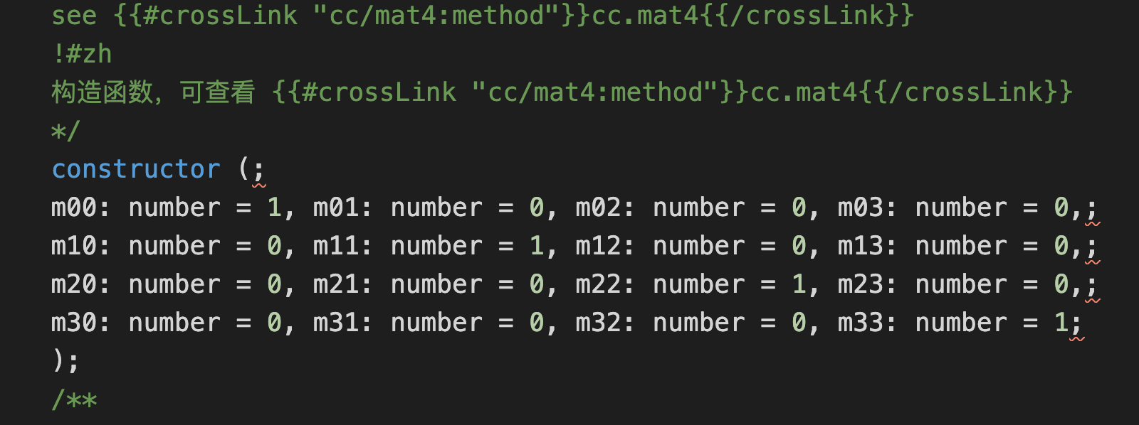 23的 `creatordts` 里有很多奇怪的语法错误 · Issue 6197 · Cocoscocos Engine · Github 5633