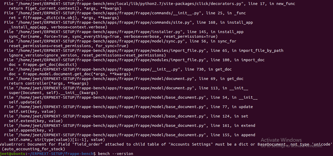 Error executing: bench --site site1.local install-app erpnext · Issue ...