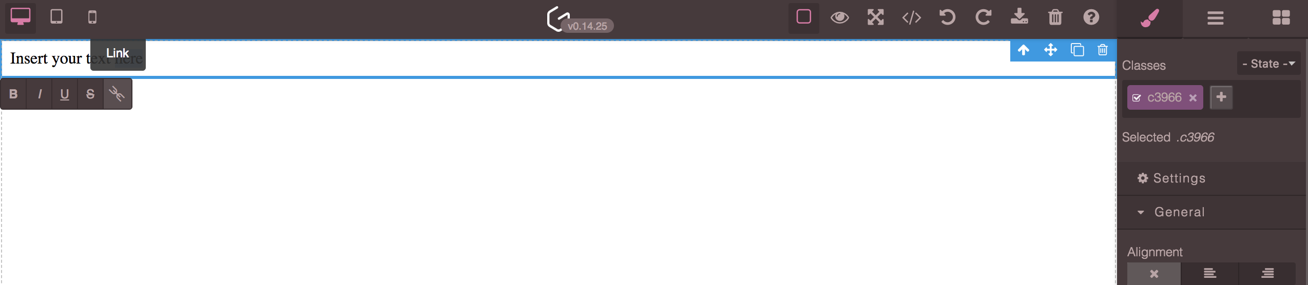 Create link only on "OK" button press · Issue #1358 · GrapesJS/grapesjs · GitHub