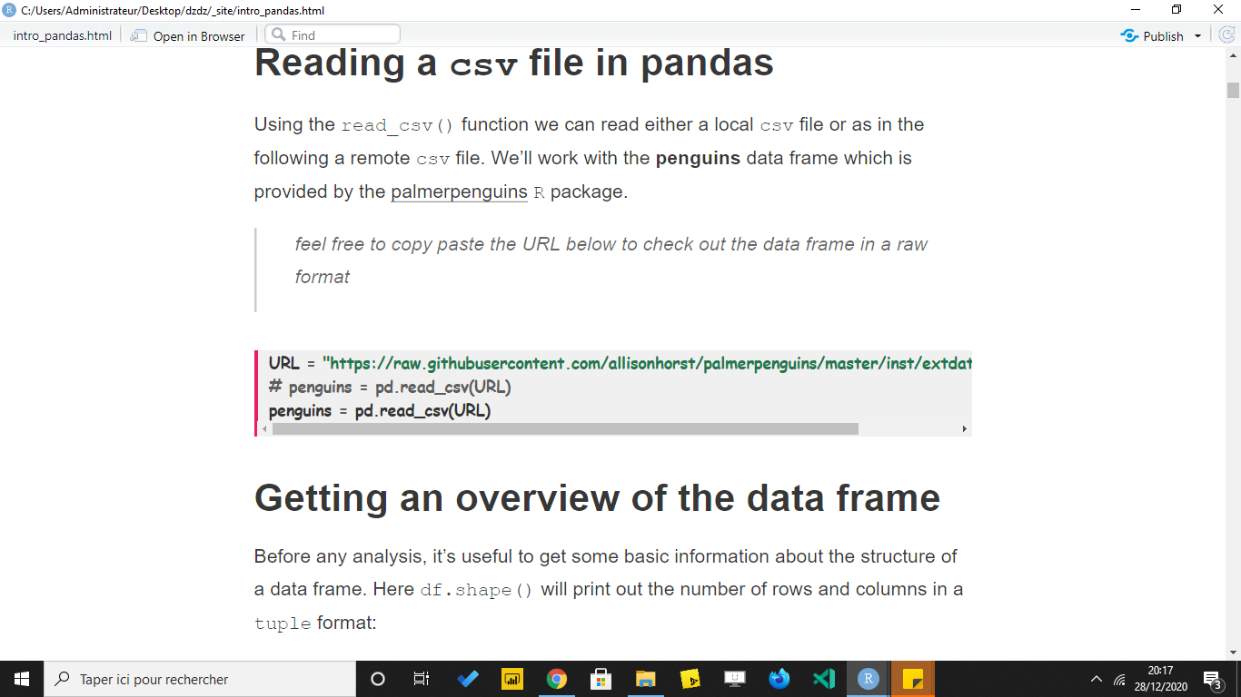 horizontal scrolling when code too wide · Issue #258 · rstudio/distill · GitHub