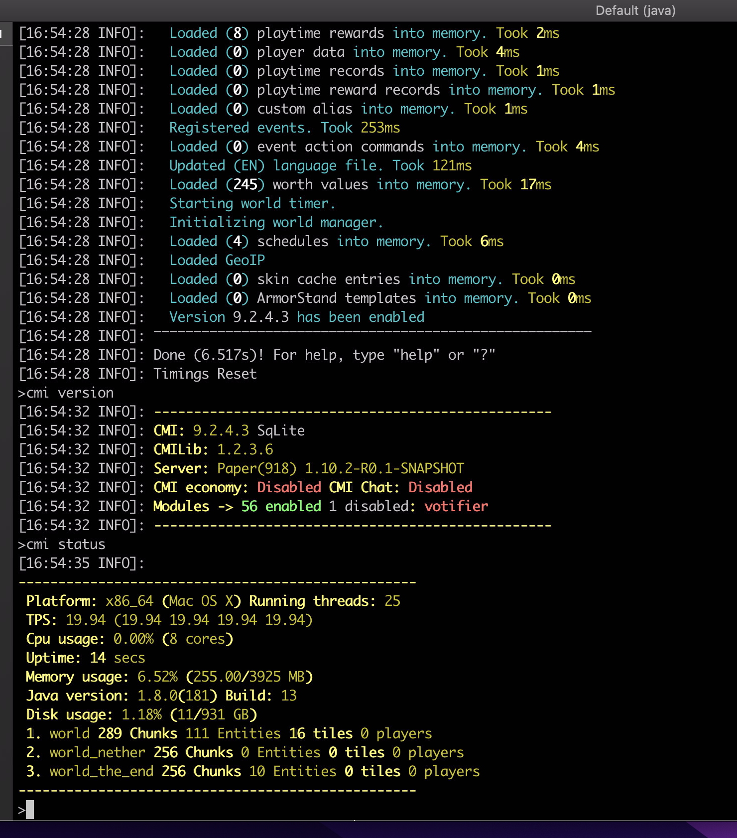 CMI cannot be loaded using spigot1.10 · Issue #7253 · Zrips/CMI · GitHub