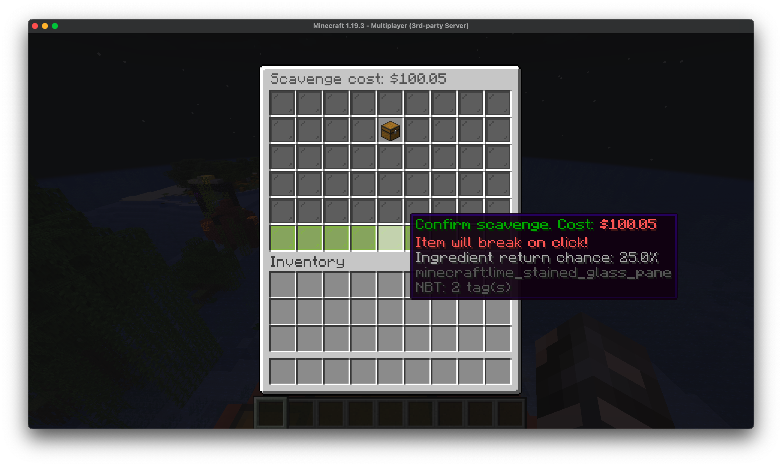 Damage NBT after /scavenge on normal materials · Issue #7490 · Zrips ...