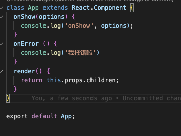 [问题]怎么拦截全局的错误呢？ · Issue #549 · remaxjs/remax · GitHub