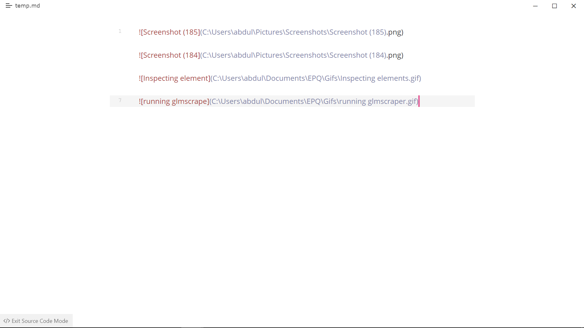 Pictures and gifs not rendered when exporting to HTML · Issue #1311 ...