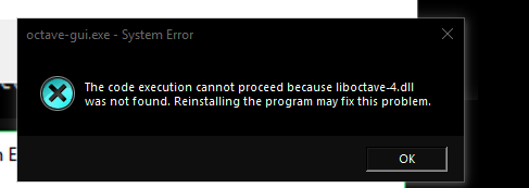 Octave Kernel dies and cannot restart - Windows 10 64b · Issue #121 · Calysto/octave_kernel · GitHub