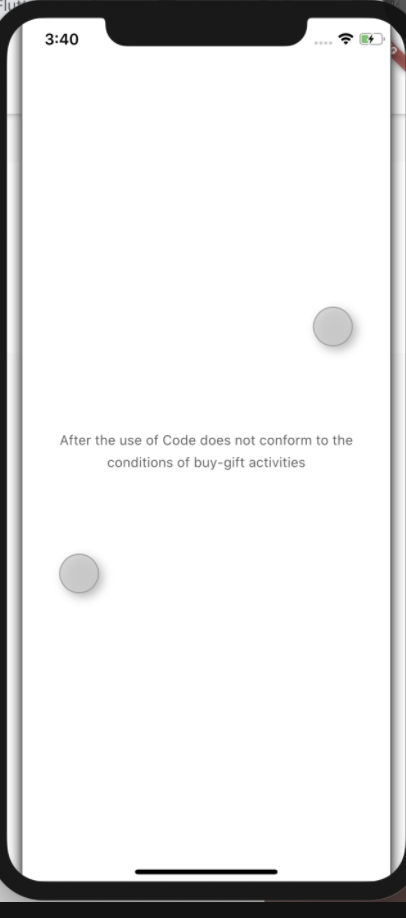 showToastWidget 里面的widget 不写死高度，想用text撑开，结果显示全屏了 · Issue #67 · OpenFlutter/flutter_oktoast · GitHub