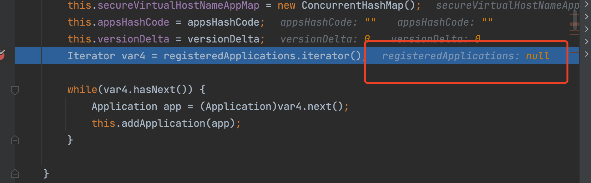 使用 eureka-client 1.10.x版本接入1.5.0版本的polaris-server时，请求/eureka/apps/解析失败 ...