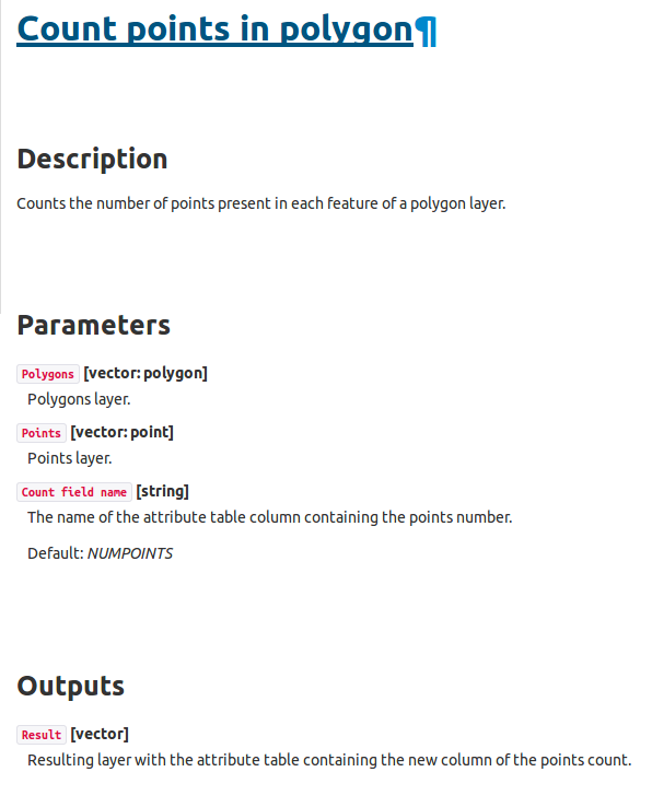 Processing documentation restyling · Issue #98 · qgis/QGIS-Enhancement-Proposals · GitHub