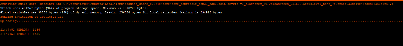 Broken Ota Updates Since 0100 On · Issue 612 · Espressifarduino Esp32 · Github