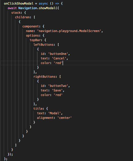 Cannot show leftButtons on showModal but rightButtons is fine. · Issue #4550 · wix/react-native ...
