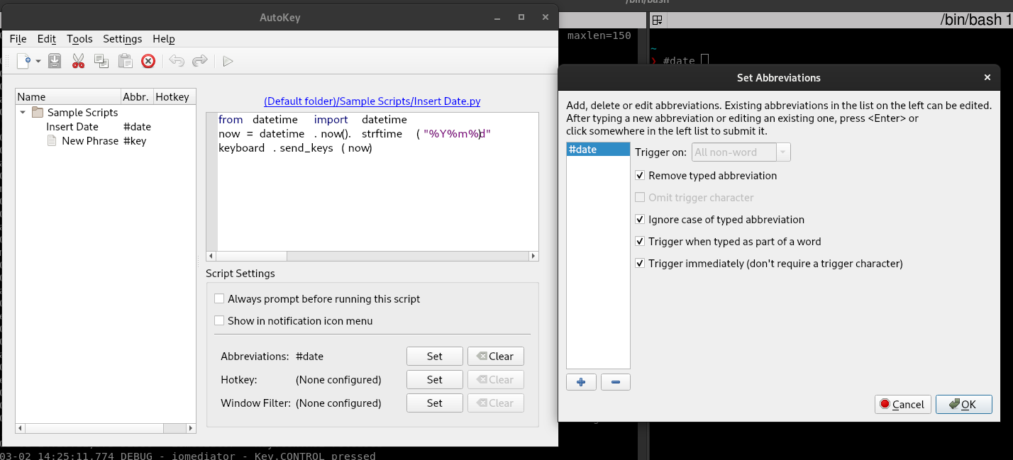 Use Symbols On Abbreviations · Issue 677 · Autokey Autokey · Github