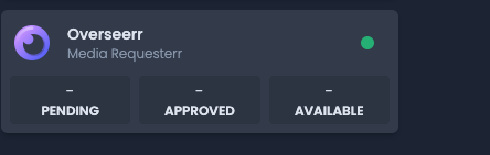 Overseerr/Jellyseerr not pulling info · Issue #126 · gethomepage ...