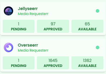 Overseerr/Jellyseerr not pulling info · Issue #126 · gethomepage ...