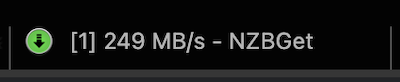 NZBGET showing in Mbps not MB/s · Issue #226 · gethomepage/homepage · GitHub
