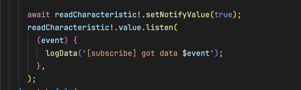 2 Characteristic with same UUID but Different Properties (notify and write without response ...