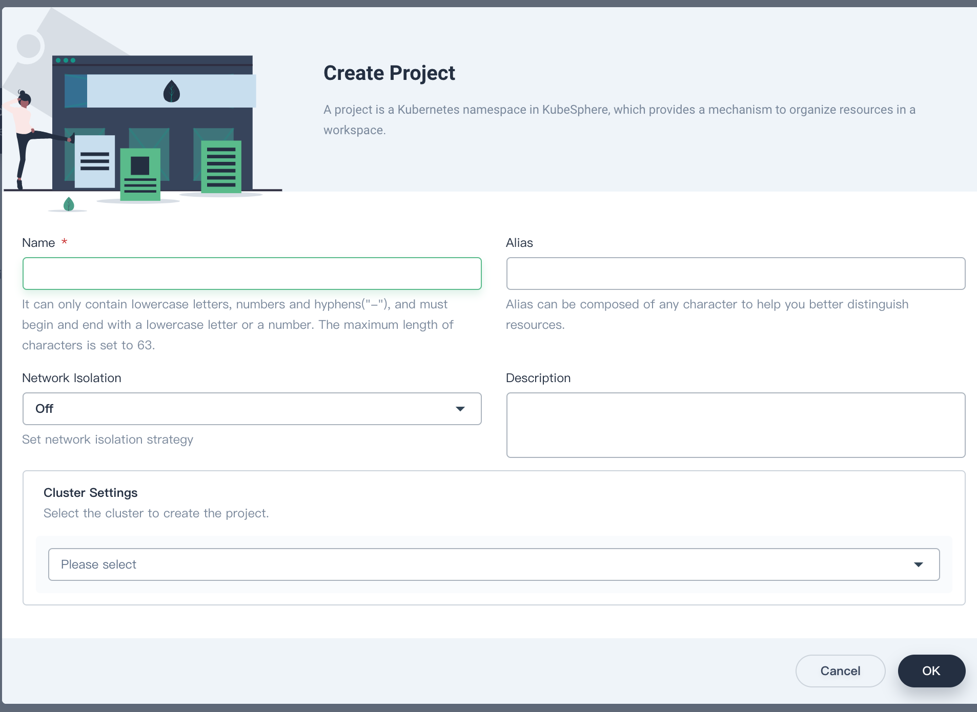 admin can add multiple clusters for a regular project · Issue #2362 · kubesphere/kubesphere · GitHub