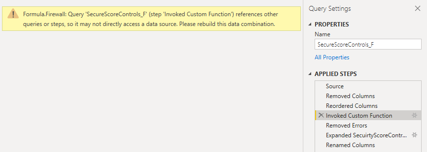 Getting an error when PowerBI tries to "Apply changes" after initial connection · Issue #118 ...