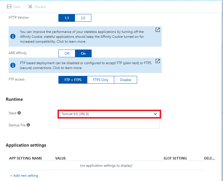 Create New Deployment Slot On Linux With Settings That Not Cloning Any Configuration Clones The