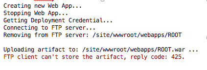 [Mac]Deploy to Windows/Linux web app, encounter some errors · Issue #2373 · microsoft/azure ...
