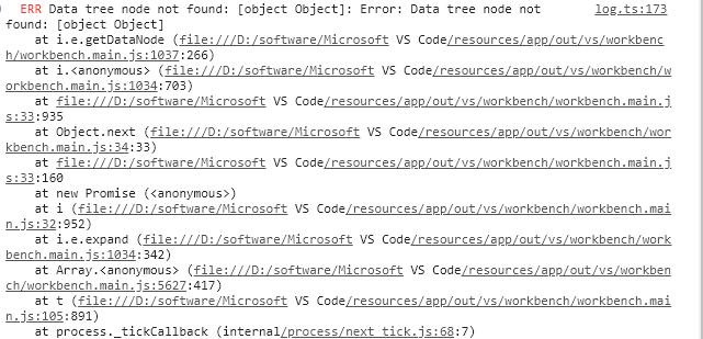 Error: Data tree node not found · Issue #539 · microsoft/vscode-java-debug · GitHub