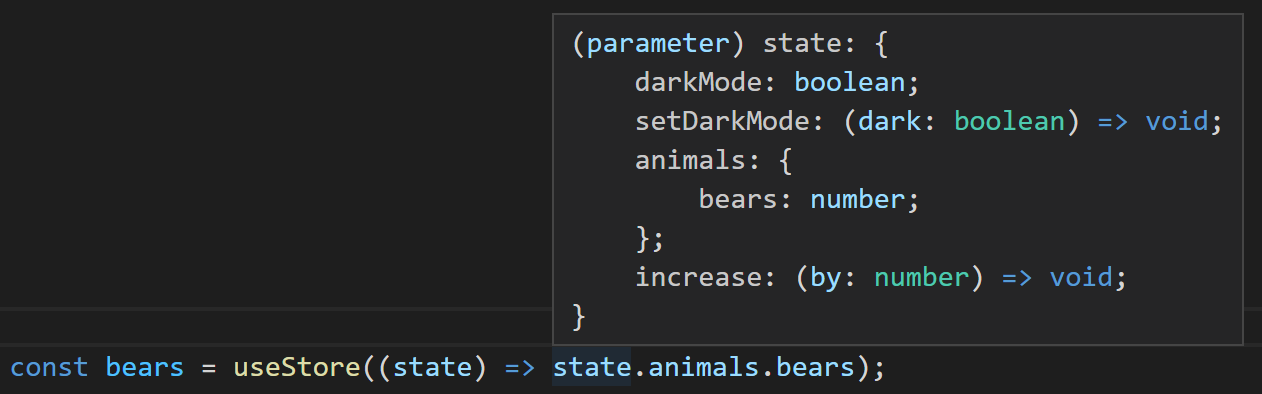 Noob-question: Typescript + Splitted Store + Middleware · pmndrs zustand · Discussion #911 · GitHub