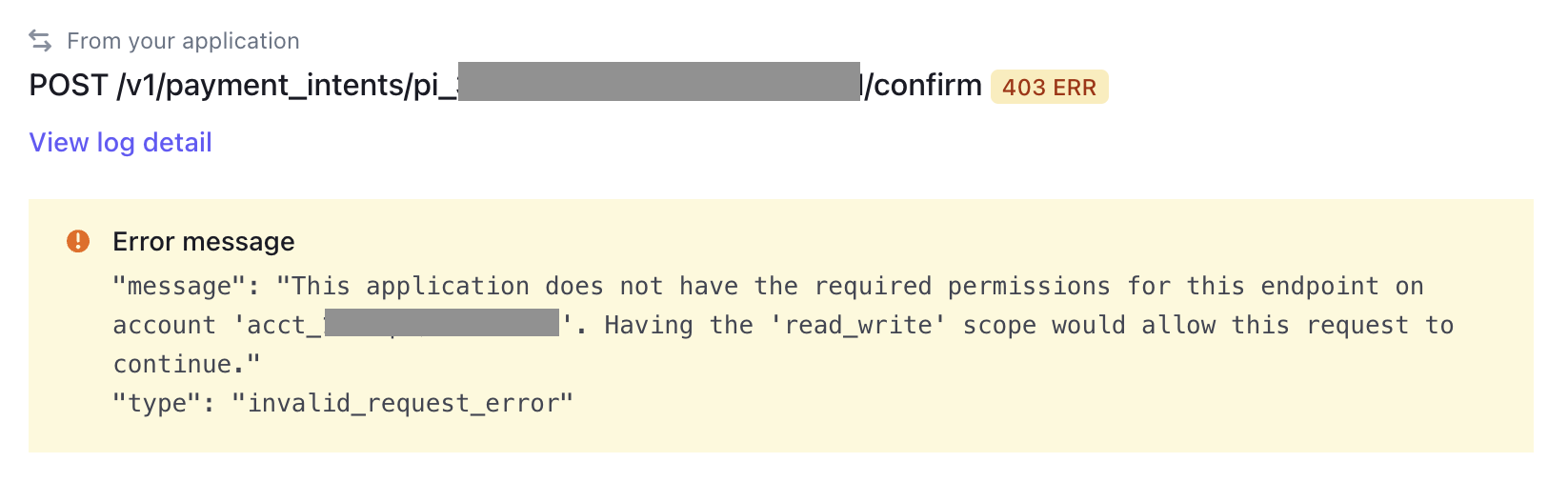 payment_intent_write permission does not allow payment intents to be confirmed · Issue #735 ...
