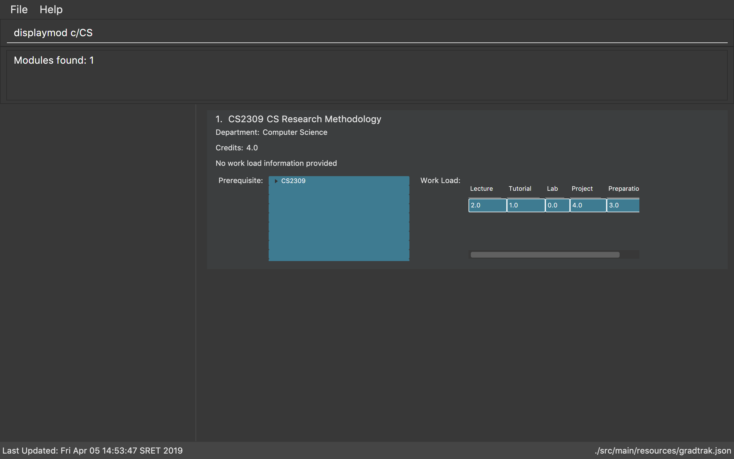 `displaymod` - Invalid parameter gives a result · Issue #130 · cs2103 ...