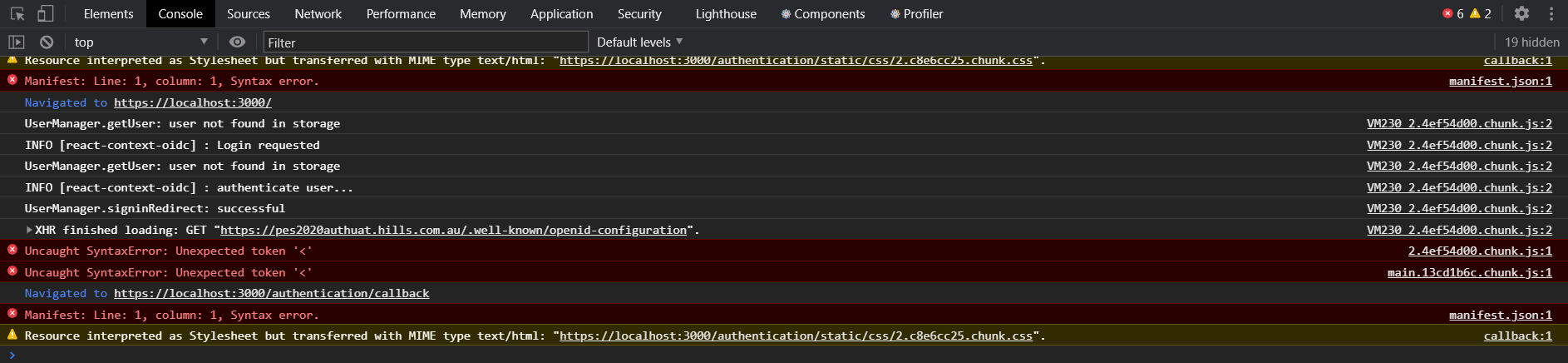 Production Build - issue with callback redirect · Issue #520 · AxaFrance/oidc-client · GitHub