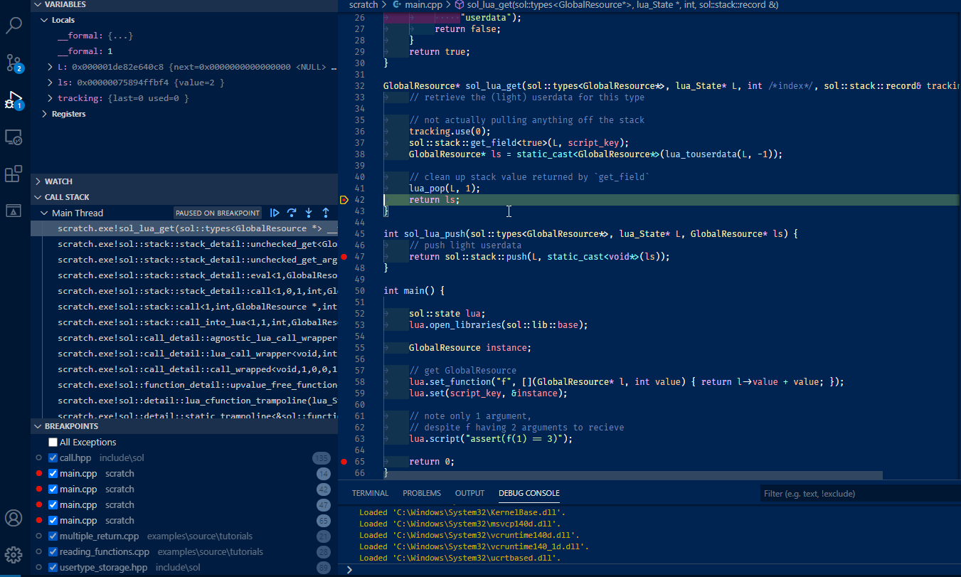 How can I bind a static instance of a class? · Issue #1165 · ThePhD/sol2 · GitHub