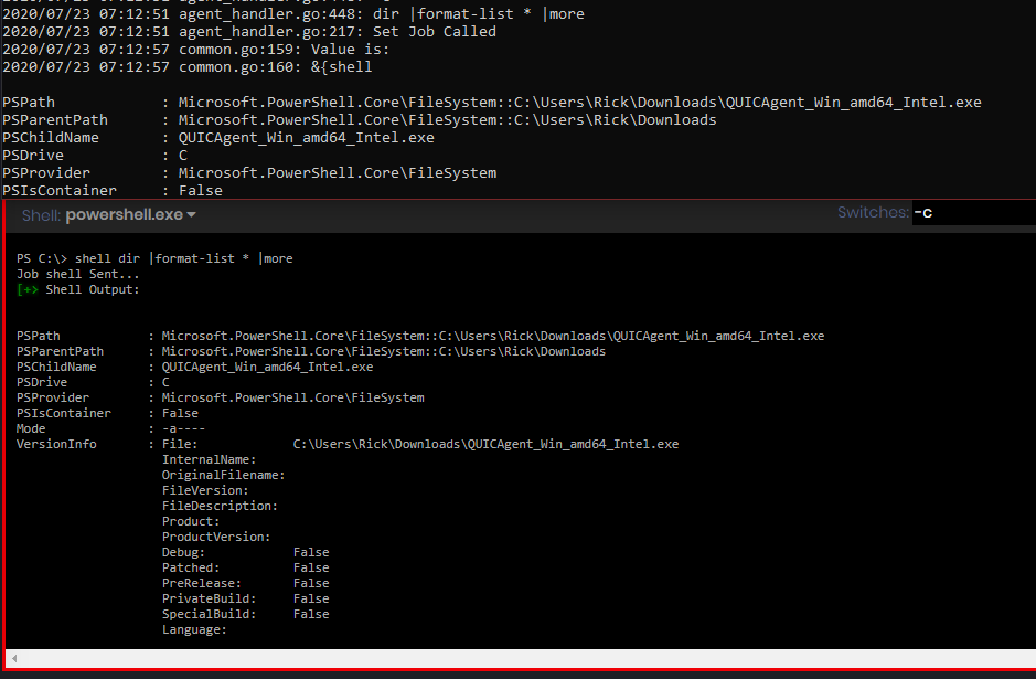 Incorrect order of shell piped commands to agents · Issue #3 · DeimosC2/DeimosC2 · GitHub