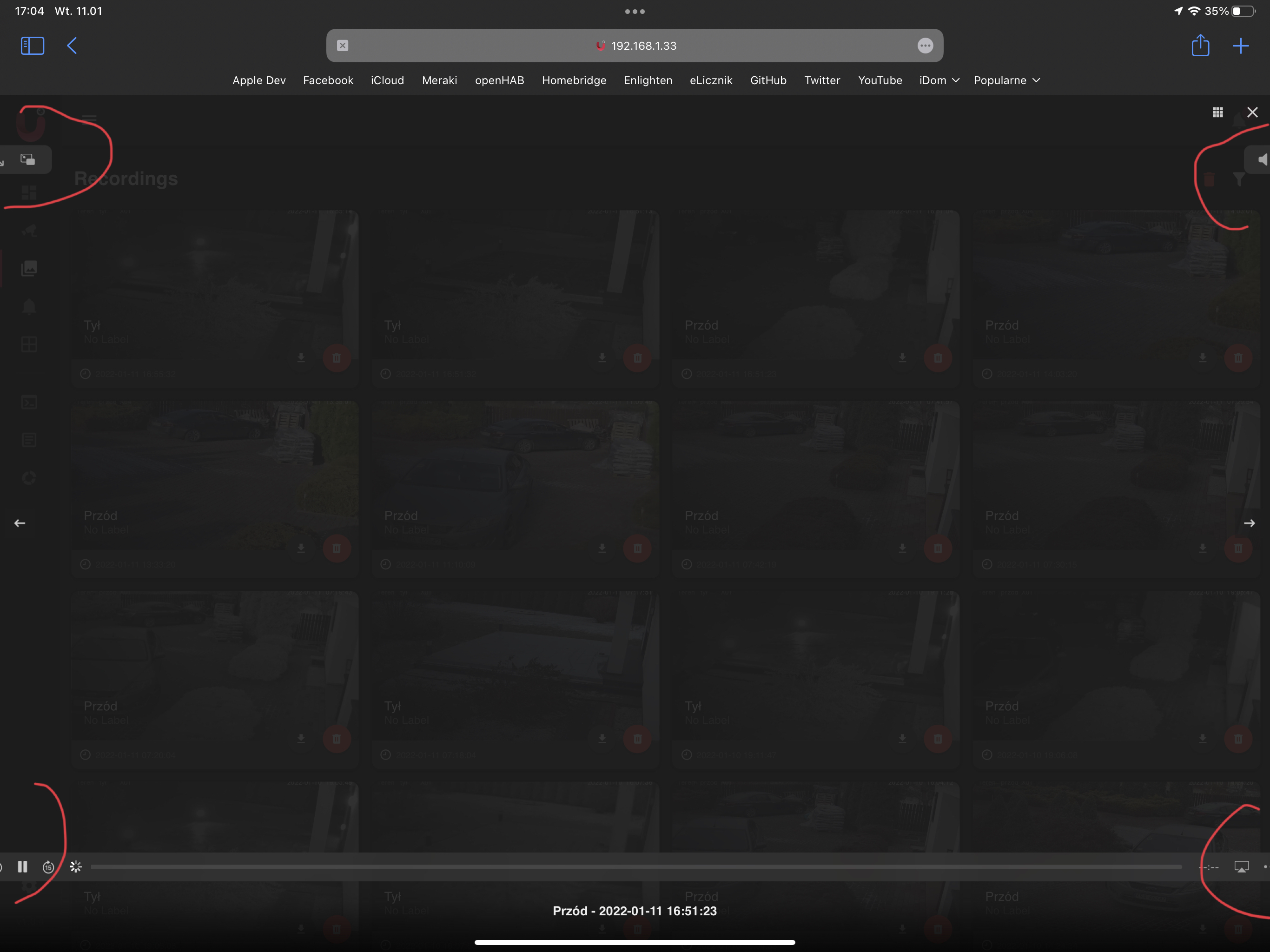 UI Interface outside the area on iPad Pro 12,9” · Issue #325 · seydx/homebridge-camera-ui · GitHub