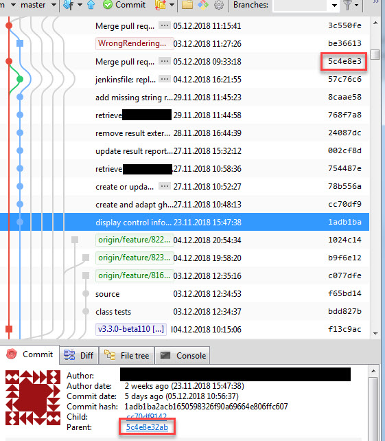 Revision graph starts from the wrong point · Issue #5880 · gitextensions/gitextensions · GitHub