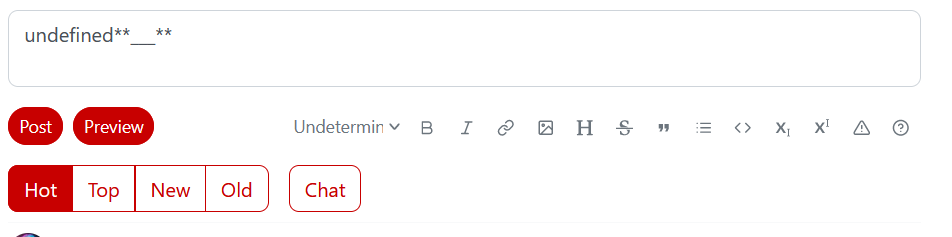 Inserting markdown with button inserts undefined · Issue #969 · LemmyNet/lemmy-ui · GitHub