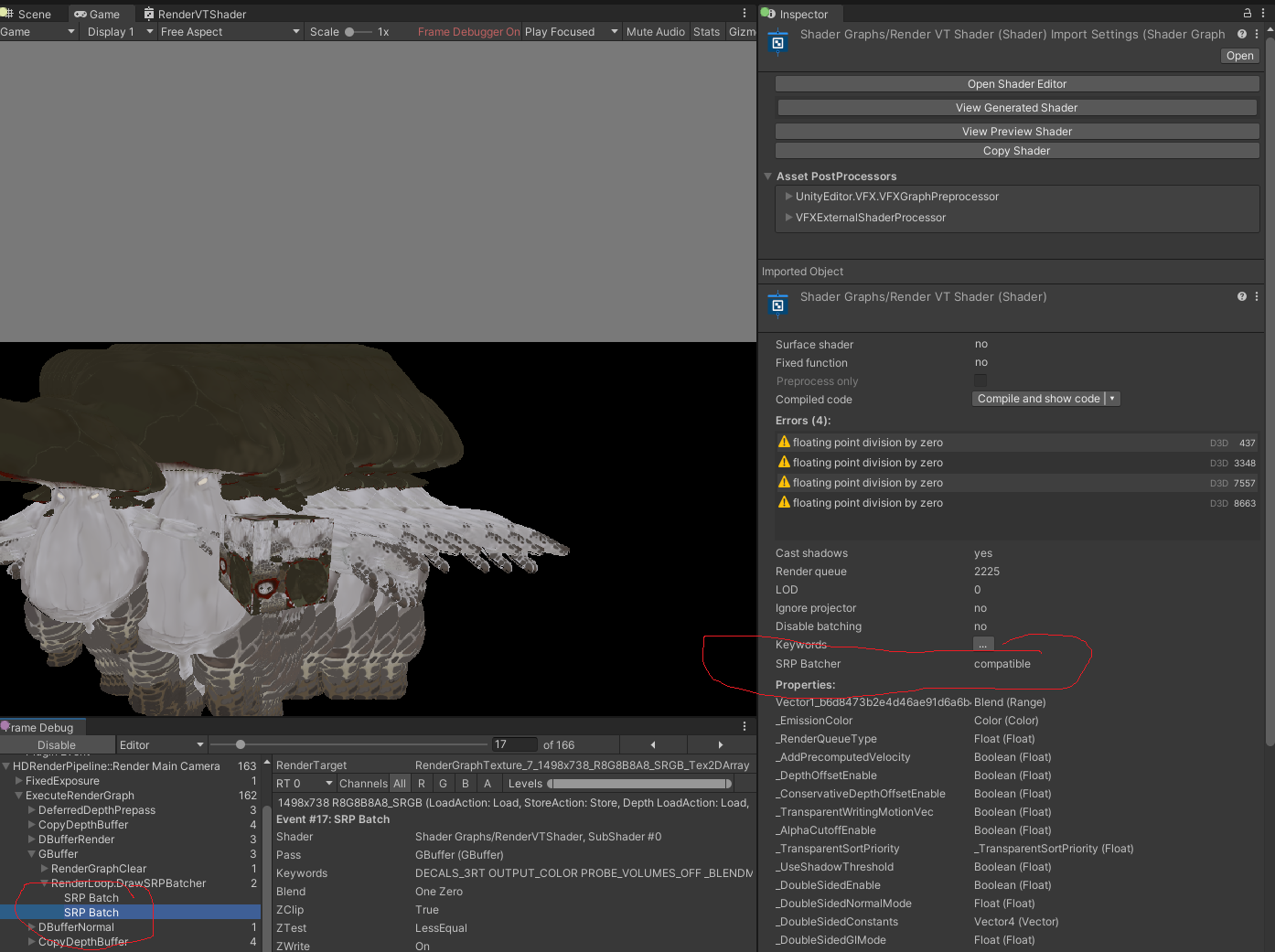 [ShaderGraph] [master] [2021.2] Fix for PVT compatibility with SRP Batcher by cdxntchou · Pull ...
