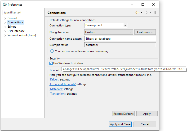 Can't install PostgreSQL drivers after clean Windows 10 reinstallation · Issue #18309 · dbeaver ...