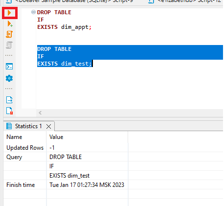 Error Running DDL Scripts · Issue #18787 · dbeaver/dbeaver · GitHub