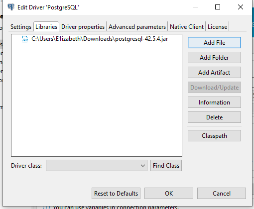 Dbeaver 21.3.3 giving issue while connecting the postgresql DB · Issue #19133 · dbeaver/dbeaver ...