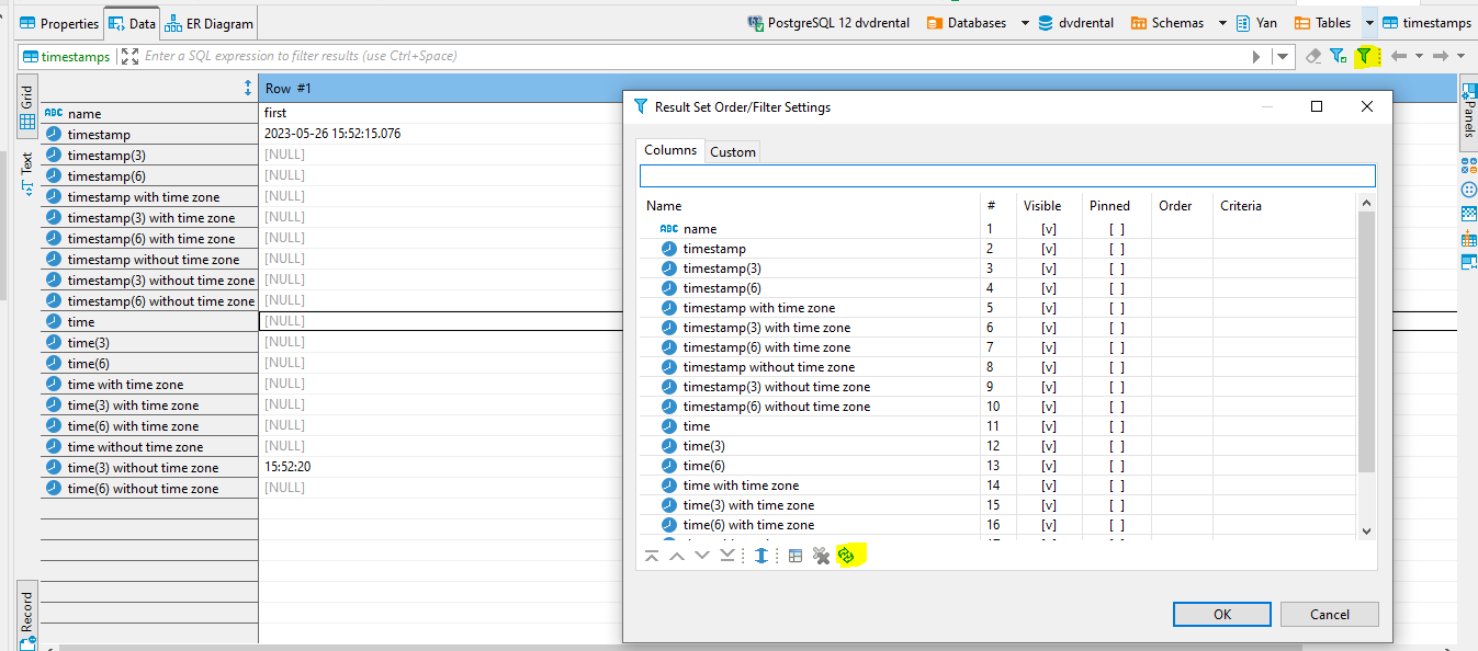 Column Sort By Value In Record Mode View · Issue 10976 · Dbeaverdbeaver · Github 6826
