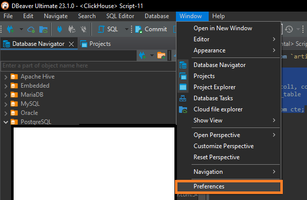 Can't activate line numbers · dbeaver · Discussion #20136 · GitHub
