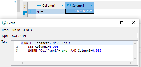 Table editor changes for table column value not saved upon save · Issue #19915 · dbeaver/dbeaver ...