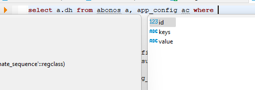 Autocompletion proposes only columns in where clause · Issue #20657 · dbeaver/dbeaver · GitHub