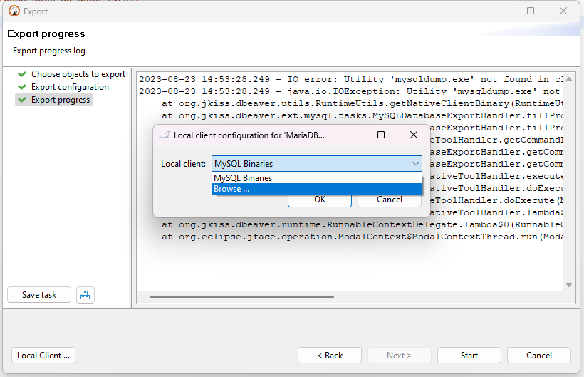 Native Tools should be downloaded automatically before task execution · Issue #20973 · dbeaver ...