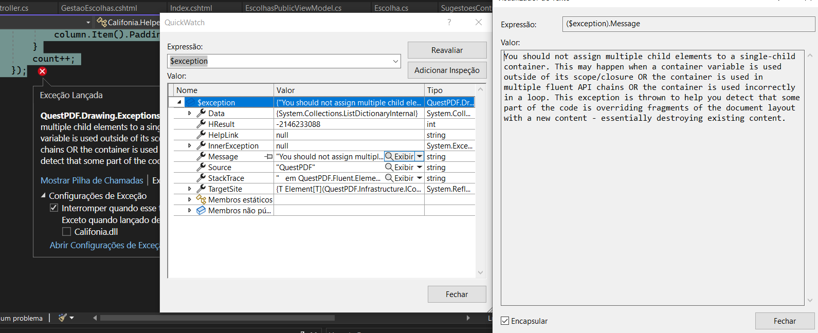 Multiple blocks from ViewModel · Issue #388 · QuestPDF/QuestPDF · GitHub