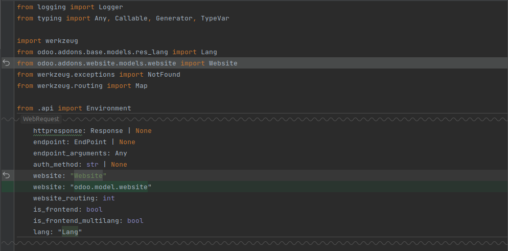 Unresolved Attribute Reference Sale Get Order For Class Website · Issue 15 · Odoo Ide Odoo