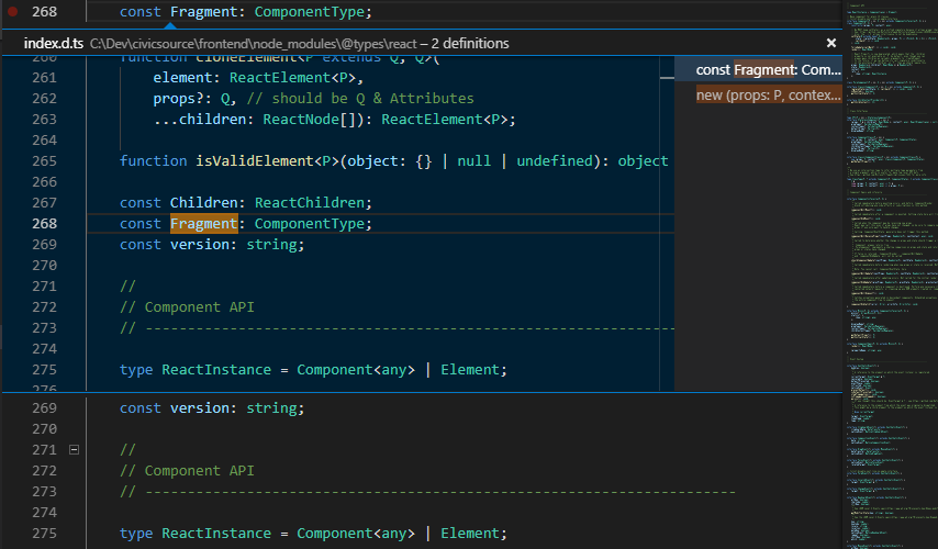 Peek editor pointlessly navigates to destination as well as presenting ...