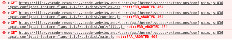 Resources aren't loading · Issue #11 · configcat/vscode-extension ... Resources aren't loading · Issue #11 · configcat/vscode-extension ...