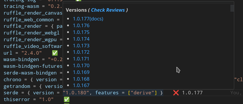 Latest Crate Version Is Outdated · Issue 201 · Serayuzgurcrates · Github