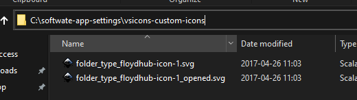 Setting up custom file extension · Issue #2252 · vscode-icons/vscode-icons · GitHub
